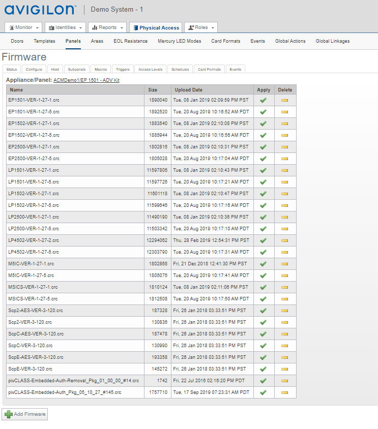 How to Upload Custom Mercury Firmware and Upgrade Mercury Controllers in ACM