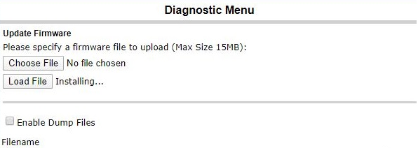 How to Upgrade Mercury Panel Firmware Via Web Interface