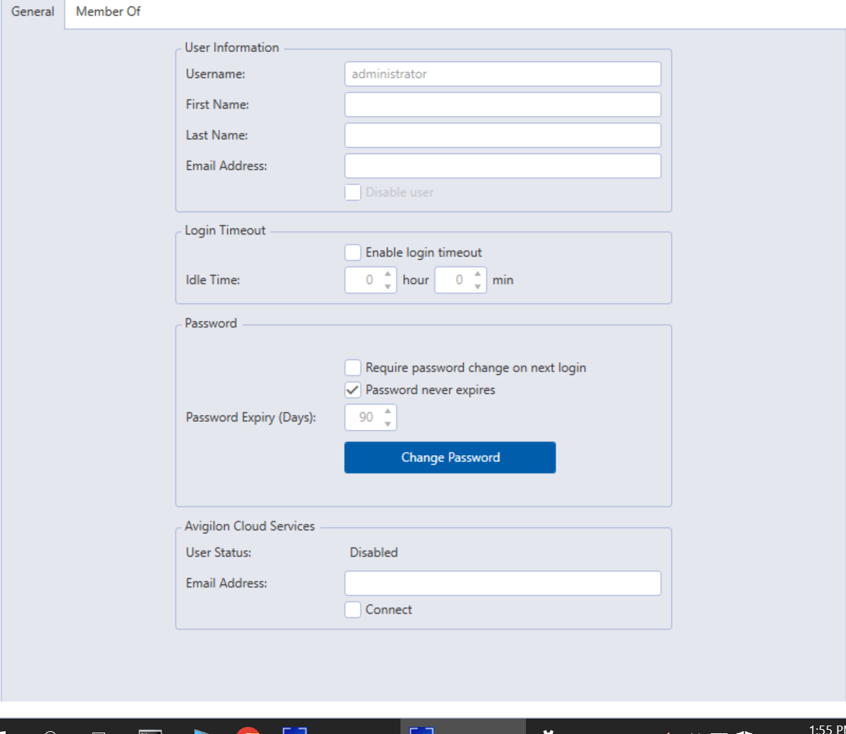 Unable to see the OK and Cancel buttons at the bottom of a window in ...