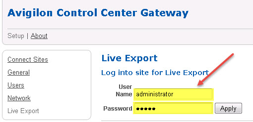 How to Configure Live Export in ACC Gateway and Change Storage Directory