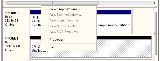 ACC - Adding New Data Hard Drive to a Workstation