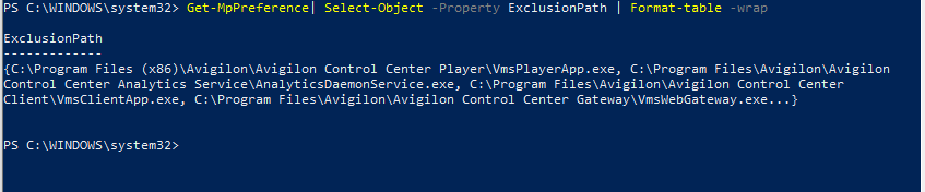Add ACC Files and Folders to Windows Defender Exclusions Using PowerShell