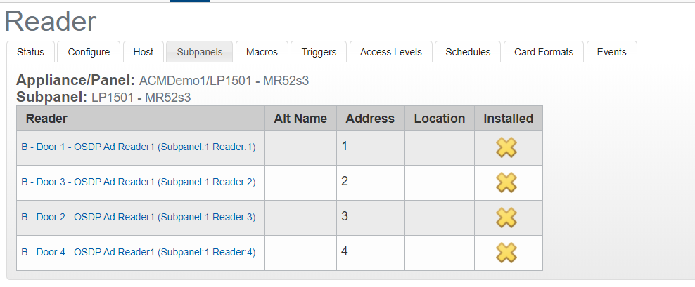 How To Configure 4 OSDP Readers on an MR52 – 2 IN/OUT Doors