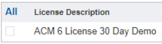 ACM - How to remove a license from ACM