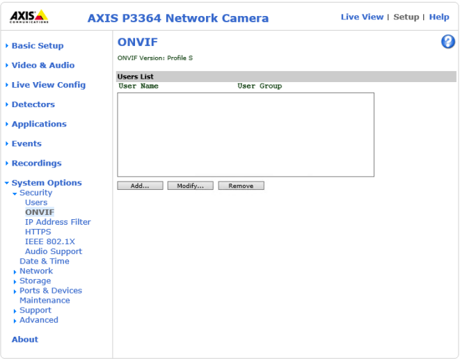 How to Connect an Axis Camera as ONVIF to ACC Server