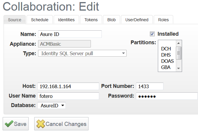 Asure ID Integration with ACM