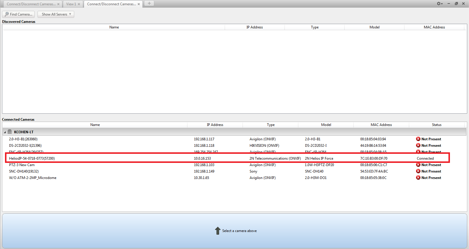 How To Configure A 2N Helios IP Force for ONVIF Compatibility with ACC