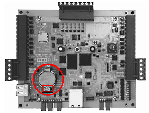 Acm Embedded Controller Acmec Replacing The Controller Battery