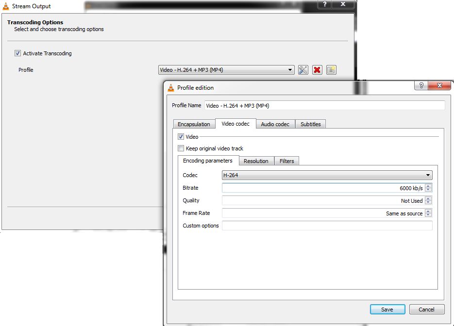 How to stream your desktop over RTSP and record it in ACC5
