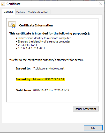 How to Check ACS Web Client SSL Certificate