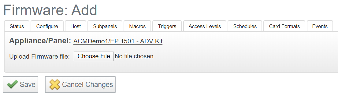 How to Upload Custom Mercury Firmware and Upgrade Mercury Controllers in ACM