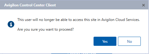 How to Remove a User from the Avigilon Cloud Services (ACS) using ACC ...