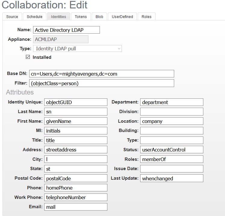 How to use Active Directory (AD) Roles in ACM