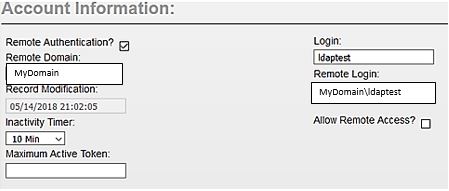 ACM Remote Authentication using sAMAccountName Login