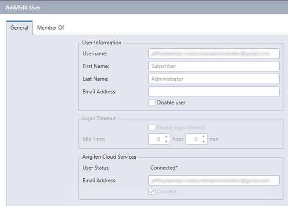 Cannot Uncheck the ACS Connect Option for a User Account in ACC Client
