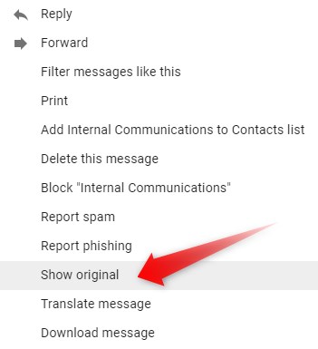 How to Download Gmail Email with Header