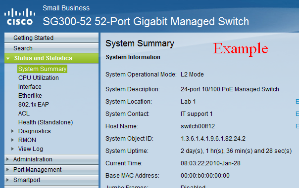 Troubleshooting Cisco POE switches (S8, S24)