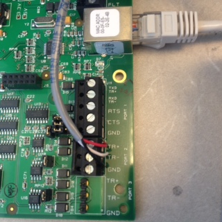 Sample Wiring of Mecury Panel EP2500, EP1501 and Two PIM400