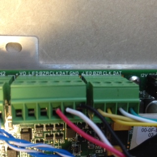 Sample Wiring of Mecury Panel EP2500, EP1501 and Two PIM400