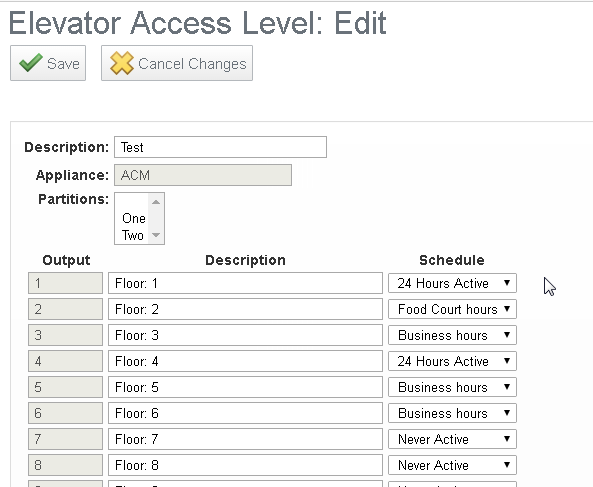 Acm Elevator Control Primer Guide Elevator Access Levels