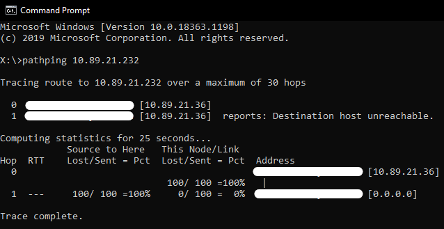 Windows PathPing Utility for Network Troubleshooting