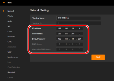 ACC-SPEAKER Initial Set-up