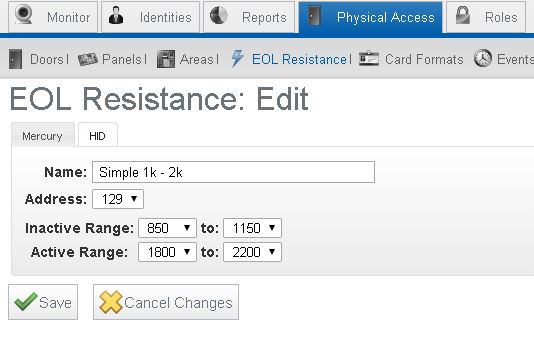 ACM - Custom EOL Resistance Examples
