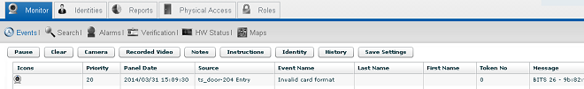 Acm Shows An Invalid Card Format When Swiping A Valid Card