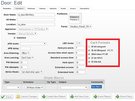 ACM Shows an Invalid Card Format When Swiping a Valid Card