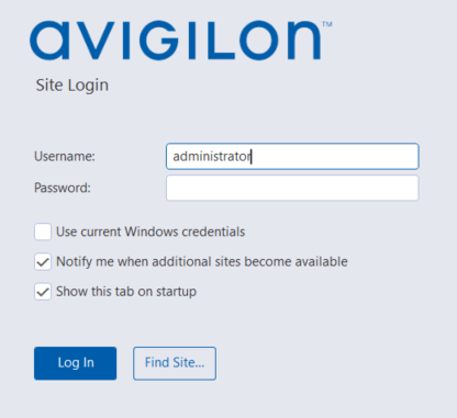ACC - Cannot login to ACC Client because "Username" is greyed out