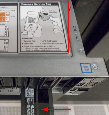 How to find the Service Tag number of Avigilon NVRs and Workstations
