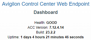 Checklist to Troubleshoot ACC Web Endpoint (WEP)