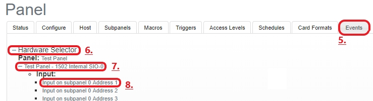 How to Create an ACM Local Event Type