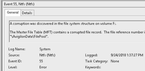 How to Check Logical Storage Health with Event Viewer