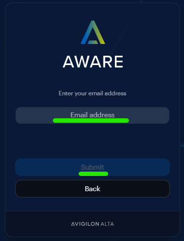 Error Invalid Password Reset Token (Alta Aware)