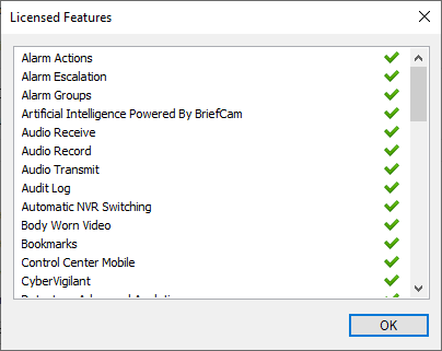 IndigoVision Licensing Overview
