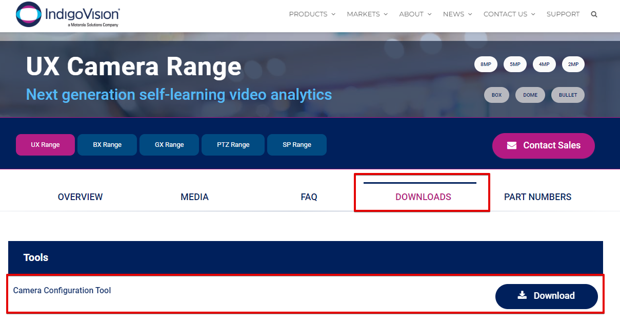 IndigoVision Cameras How to Configure Secondary and Tertiary Profile Settings