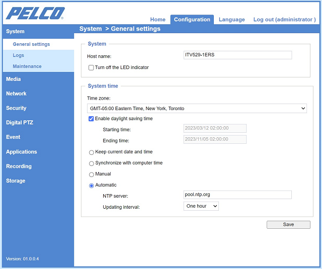How to Connect Pelco Value Series Cameras to Avigilon Control Center (ACC)