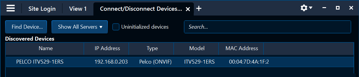 How to Connect Pelco Value Series Cameras to Avigilon Control Center (ACC)