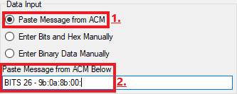 ACM - Card Format Decoder Tool V2.0