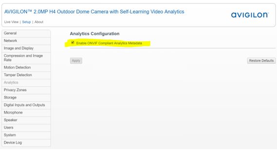 Adding Cameras in Milestone VMS and employing H4A Analytics