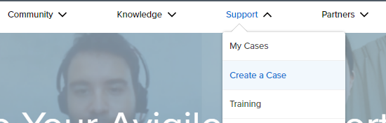 How to Open a Support Case through the Avigilon Support Community