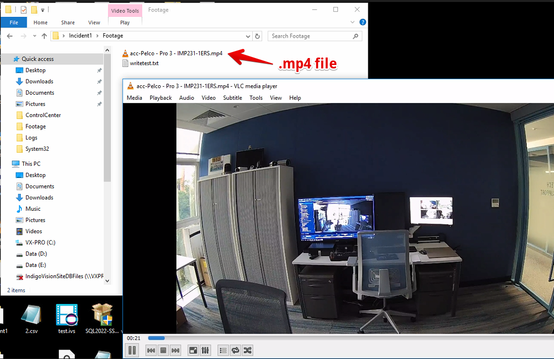 Can I export footage as an .mp4 file?