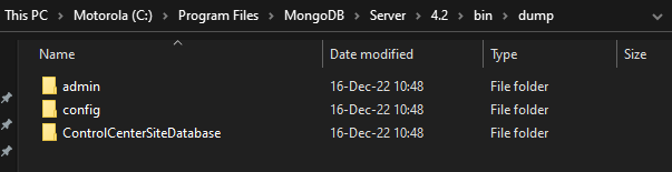 IndigoVision Control Center Site Database Server Backup and Restore