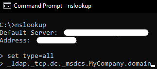 Get the IP Port Used and IP Addresses of Domain Controllers (AD Servers)