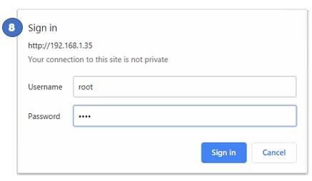 How to Display an Avigilon Camera on an Axis T8705 Decoder