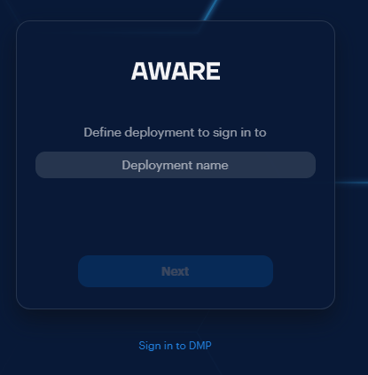 Difference between a DMP account and a Deployment