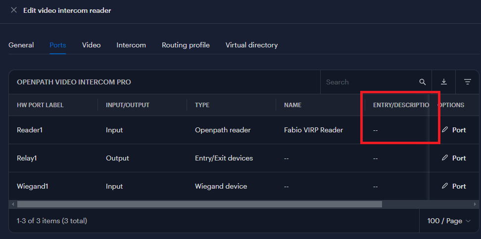 Video Reader Intercom Pro Reader Shows Offline In Dashboard