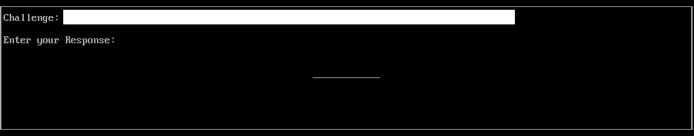 Unity Access 7 Password Reset