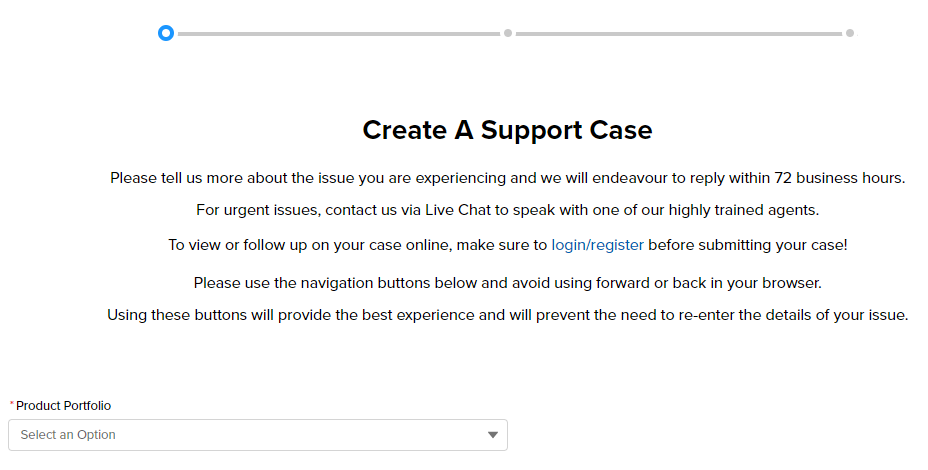 How to Open a Support Case through the Avigilon Support Community